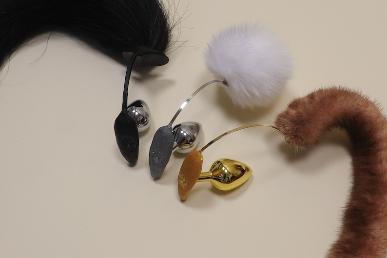 Cow Tailplug raised / Higher-up Tail Butt Plug - Etsy Denmark