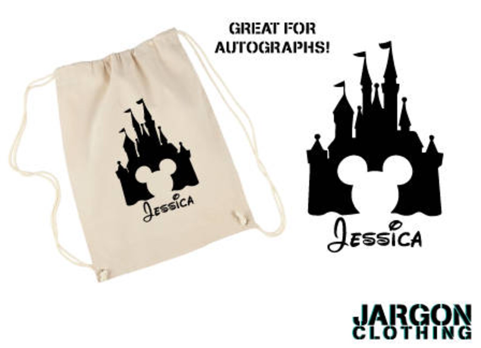 Castle Autograph Backpack | Etsy