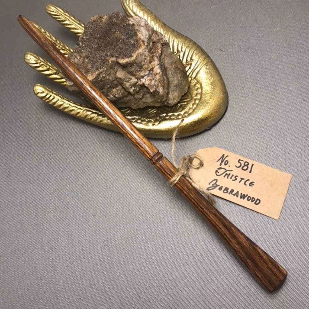 Zebra Wood Magic Wand No. 581 Thistle Cosplay Costume Fairy Princess ...