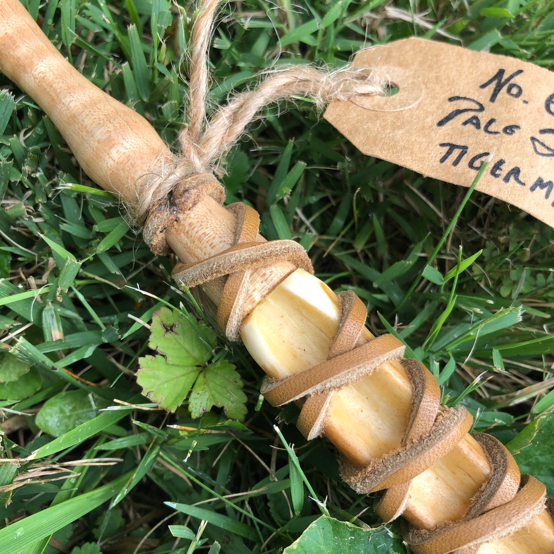 Wood Magic Wand No. 602 Pale Feral Wizard Scepter Witch Staff Wicca ...