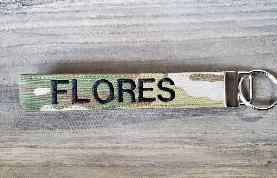 US Army Camouflage Keychain Personalized/us Airforce Keychain/monogram ...