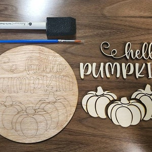 DIY Pumpkin Paint Kit - Paint Party Kit - Fall - Halloween - Everything ...