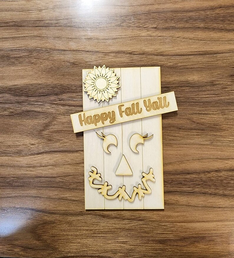 Scarecrow DIY Paint Kit - Craft Kit - Paint Party Kit - Fall ...