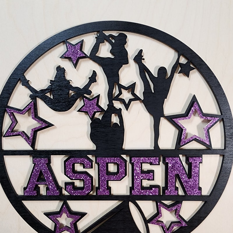 Cheer Door Hanger - Etsy