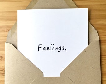 Awkward love card | Etsy