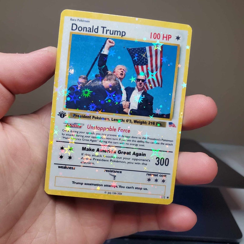 President Trump Trading Cards - Etsy
