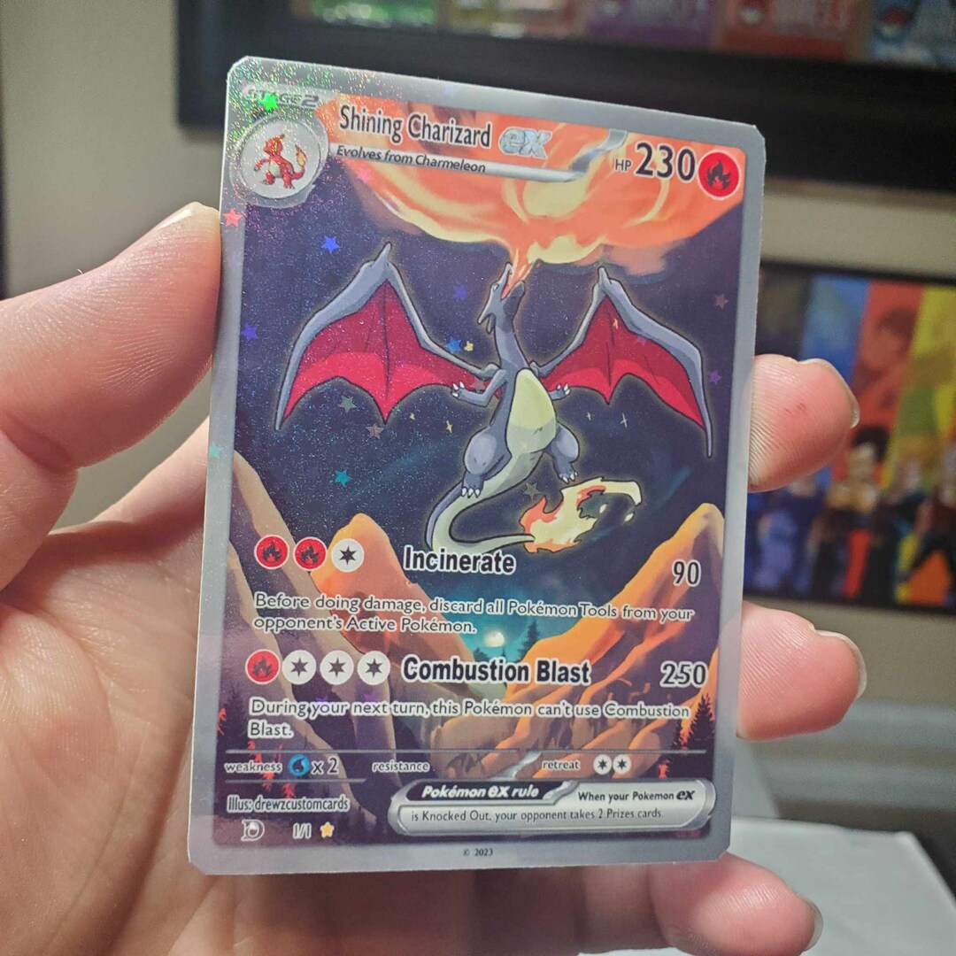 Shiny Charizard Roar - Etsy