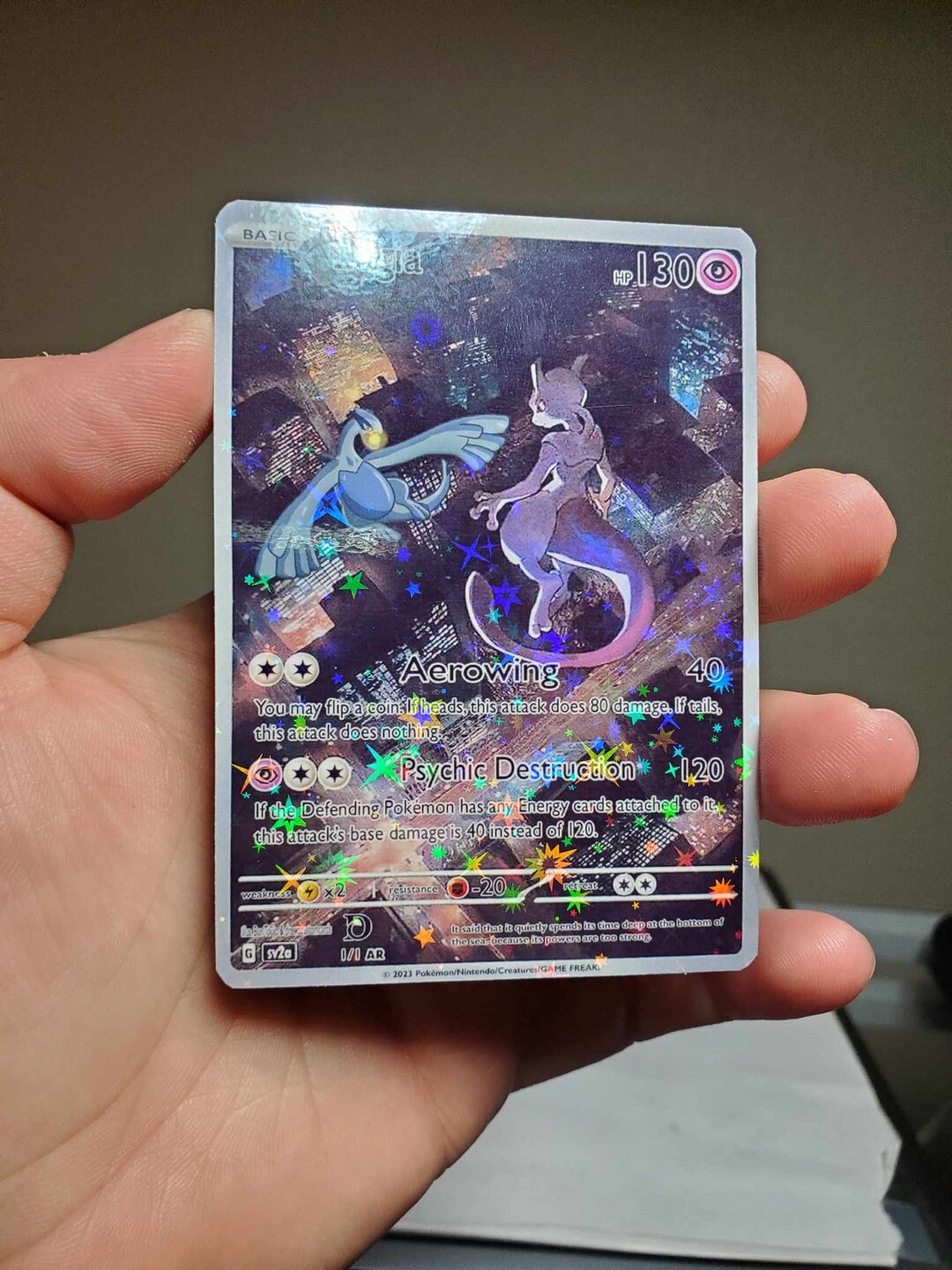 Mewtwo vs Lugia - Etsy Portugal