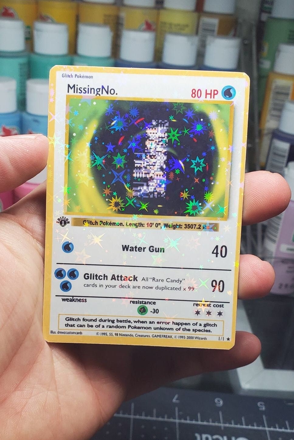 Missingno Pokemon Card