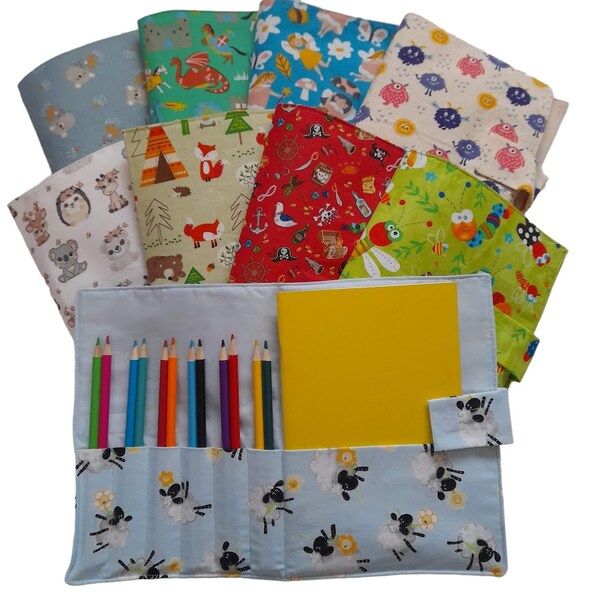 Kids Drawing Folder - Etsy