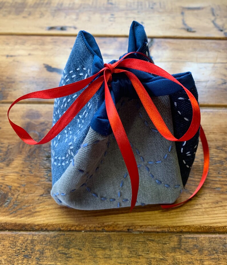 Sashiko Komebukuro 米袋 - Japanese Rice Bags - Etsy