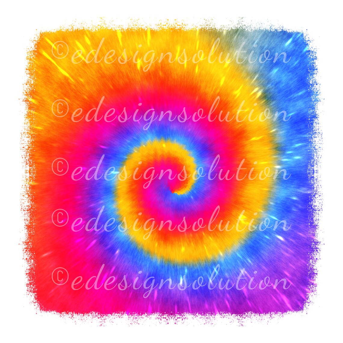 Tie Dye Background PNG Digital Paper Tie Dye Distressed Tie - Etsy