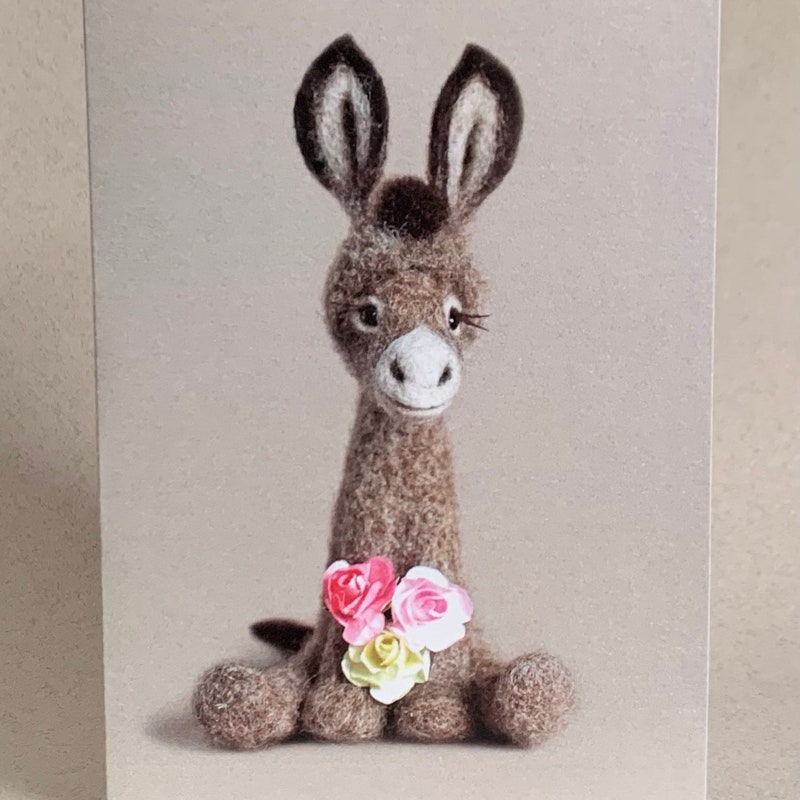 Donkey Card - Etsy