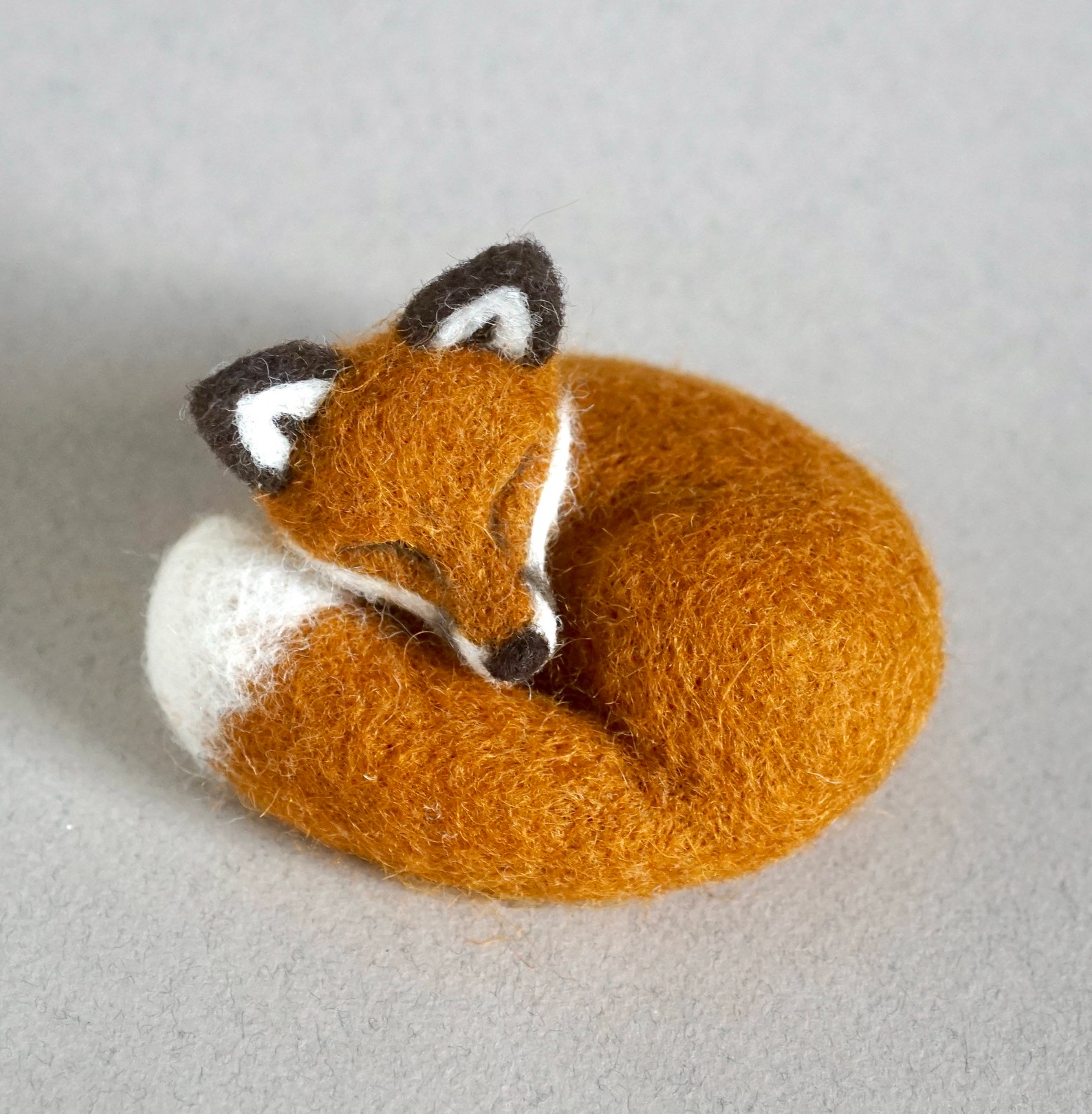Needle Felted Fox ‘PDF’ Instructions - This is NOT a Kit - Etsy