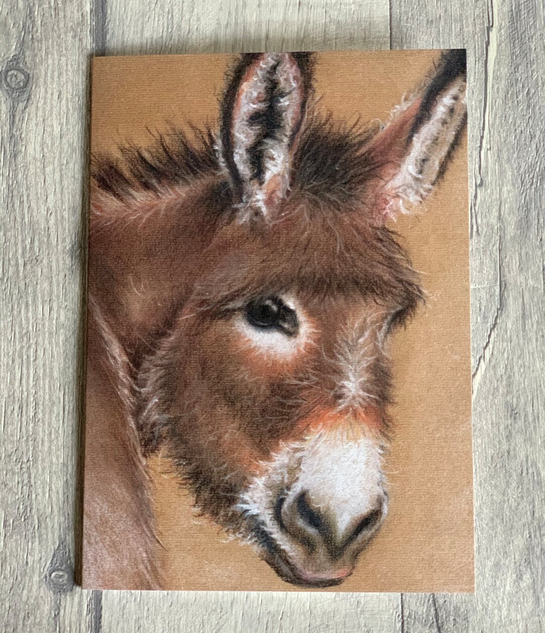 Donkey Card - Blank, Birthdays, Greetings, Any Occasion, Birthday, Card ...