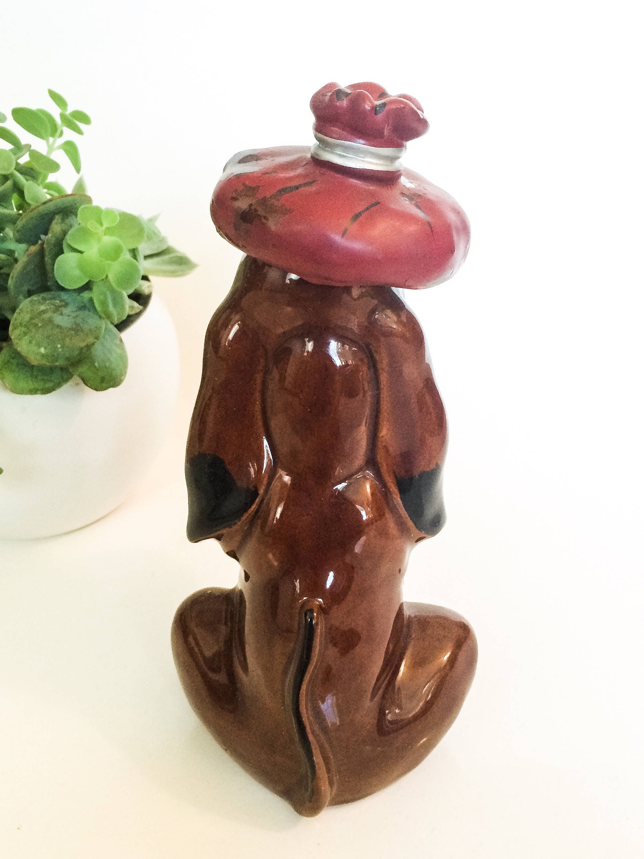 Enesco Japan Sad Hangover Hound Dog Decanter - Etsy