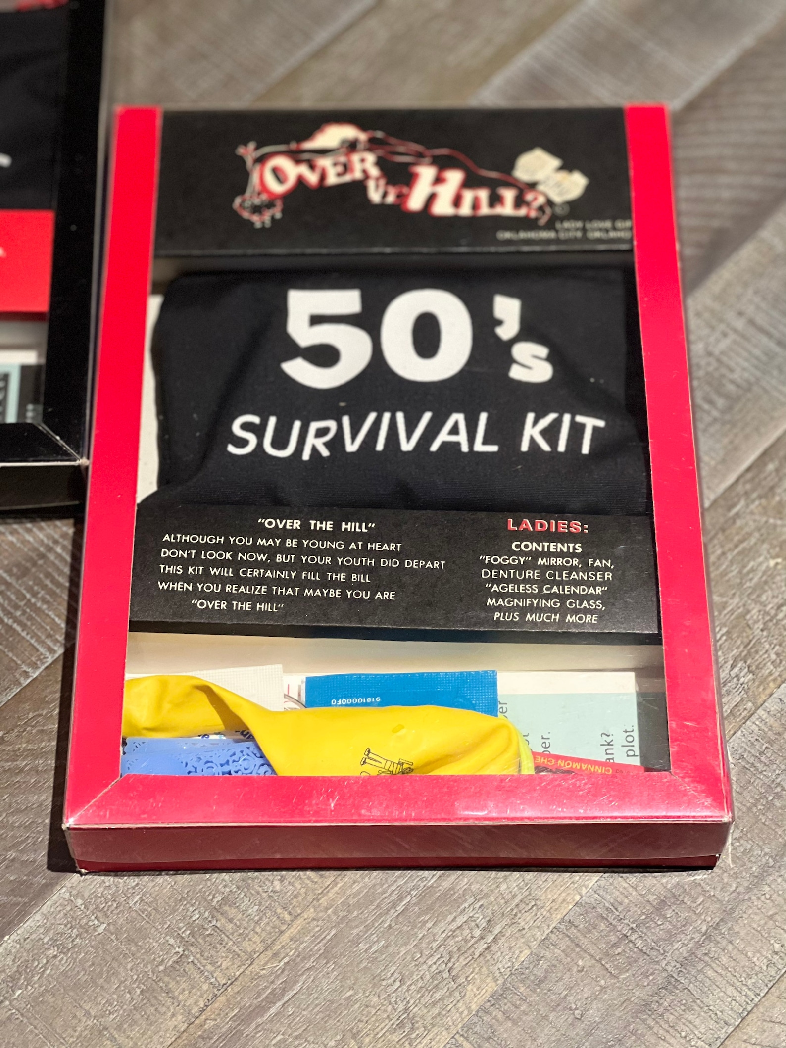 Vintage Over the Hill Kit Novelty Birthday Present Funny Gag Gift - Etsy