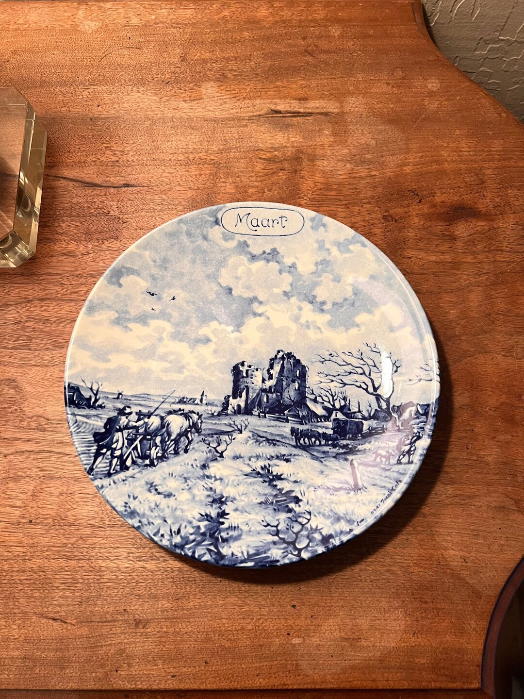 Delft Maart Blue and White Plate Delft Calendar March Wall Plate - Etsy ...