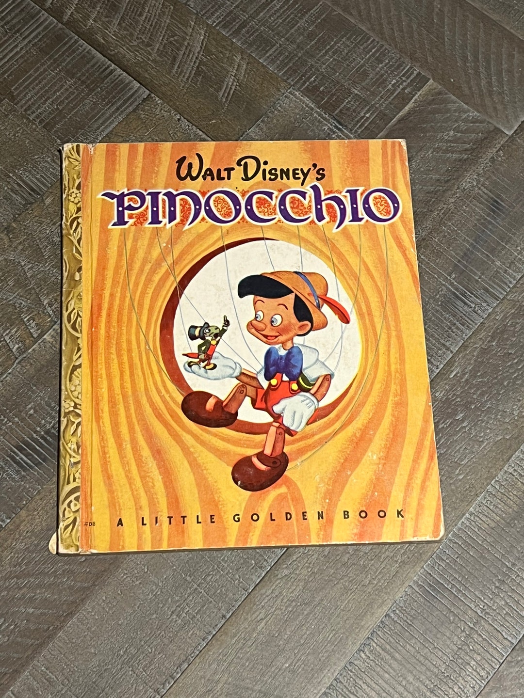 Walt Disney Pinocchio Little Golden Book 1949 - Etsy