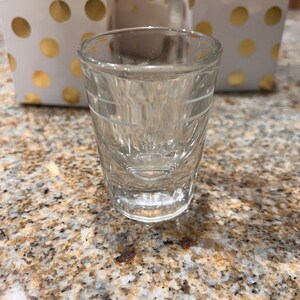 Vintage Libbey Heavy Bottom Shot Glass - Etsy