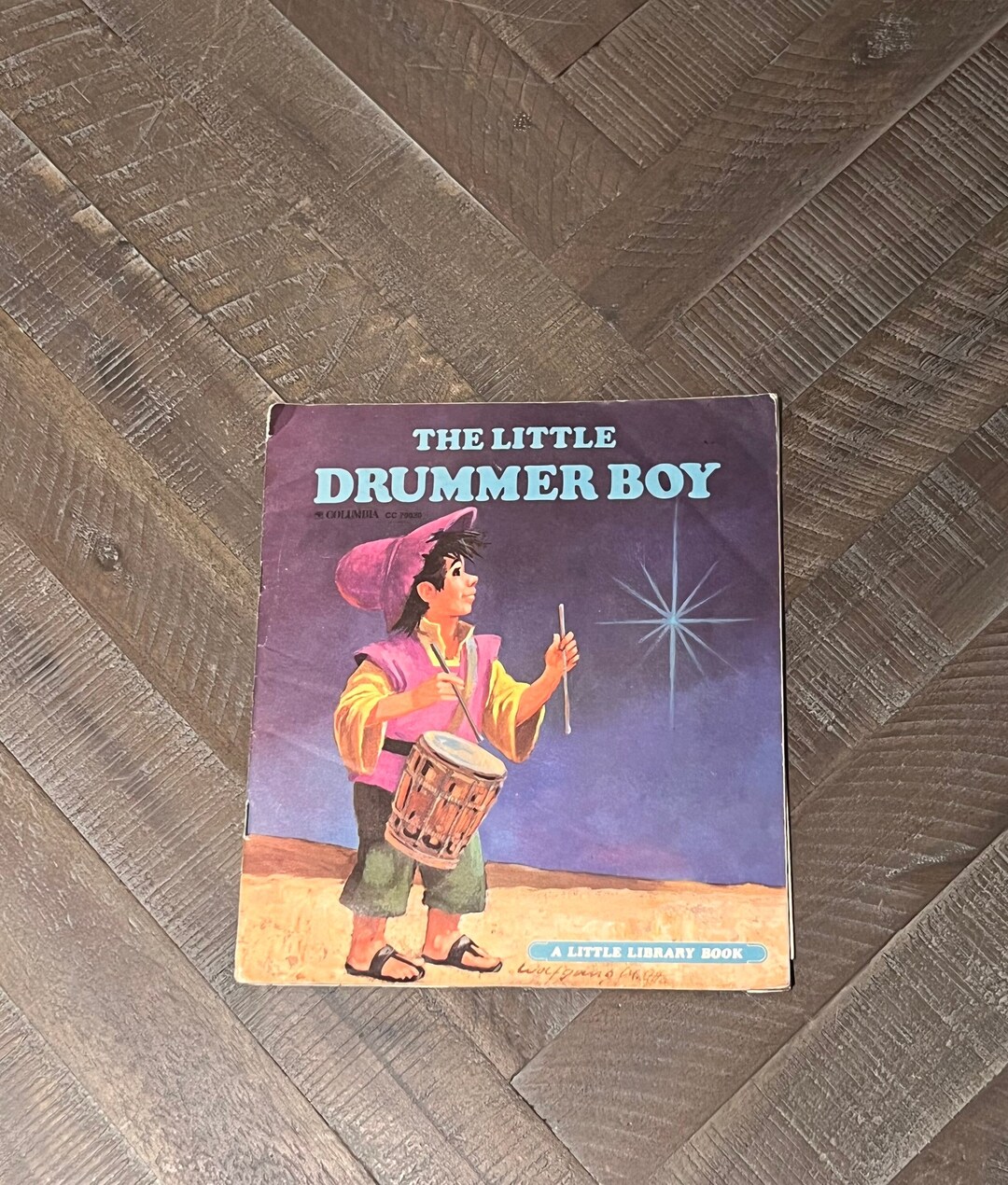 Vintage Little Drummer Boy Christmas Record Read Along Story Christmas ...