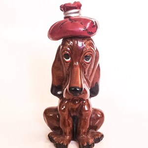 Enesco Japan Sad Hangover Hound Dog Decanter - Etsy