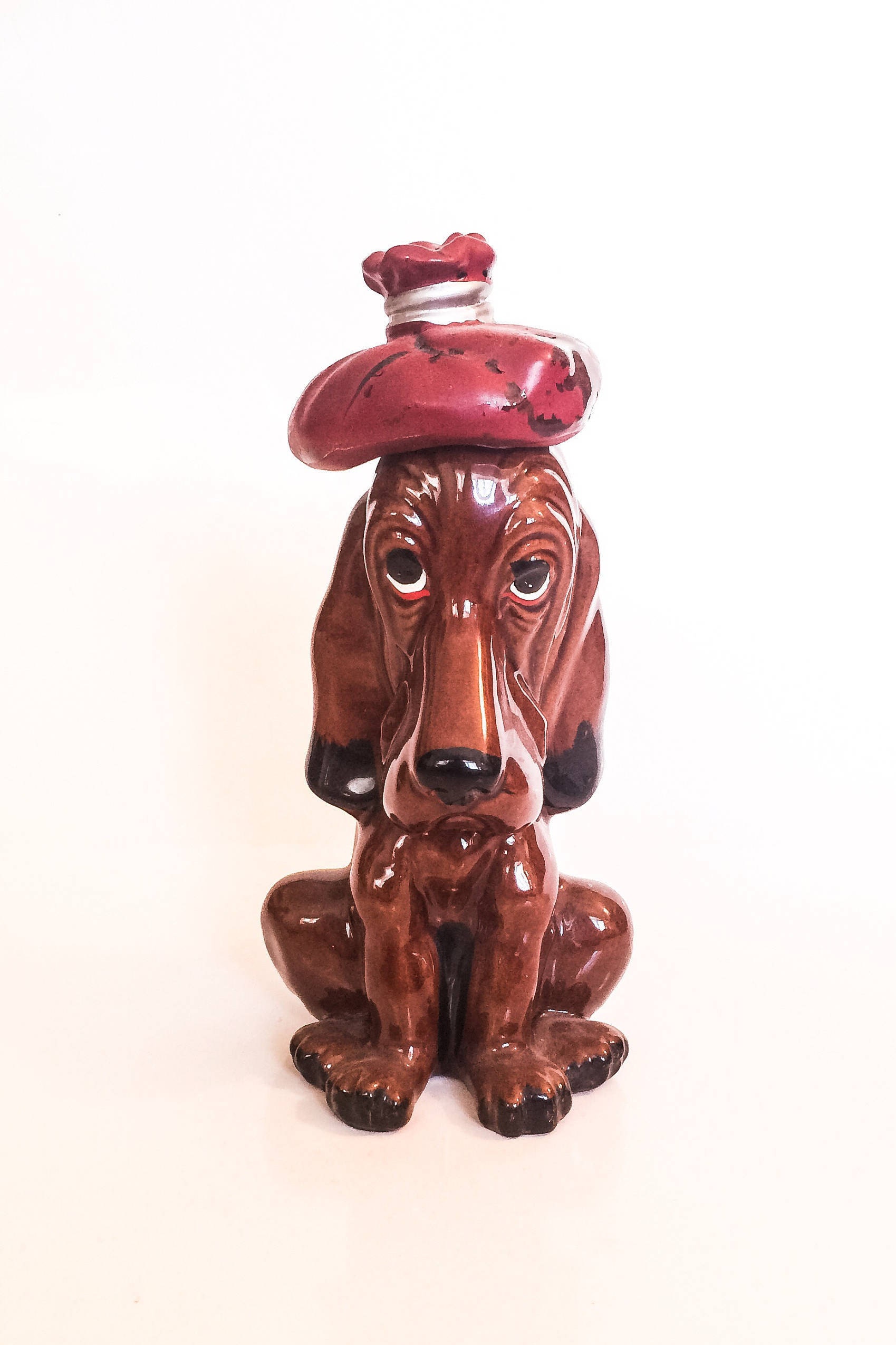 Enesco Japan Sad Hangover Hound Dog Decanter - Etsy
