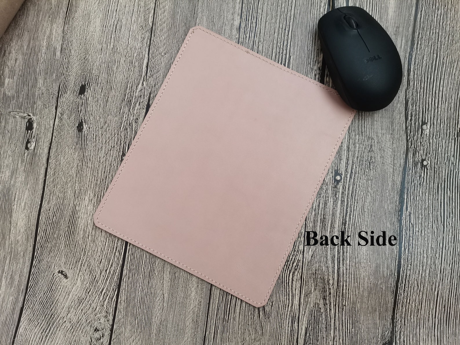 Double Sided Leather Mouse Padpersonalized Leather Mouse - Etsy