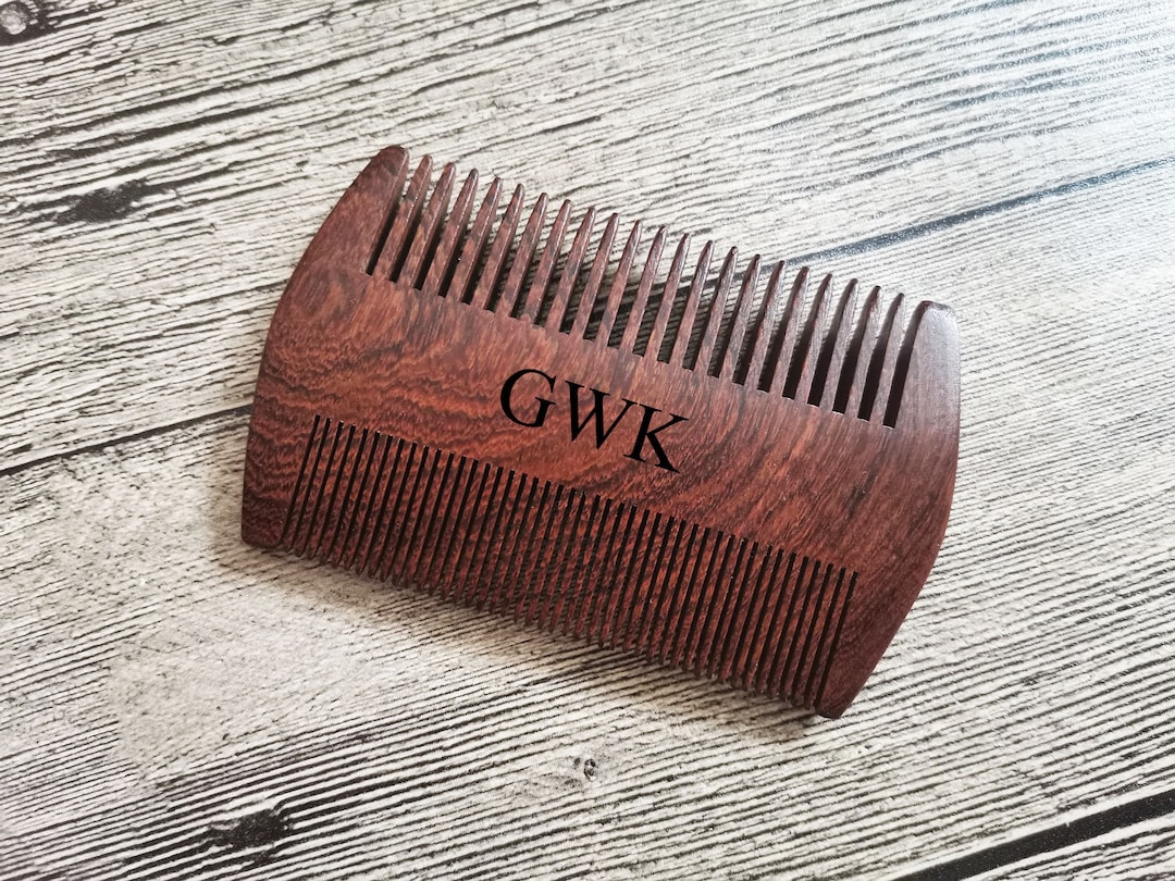 Sandalwood Personalized Comb,engraved Wood Comb,custom Wooden Comb ...