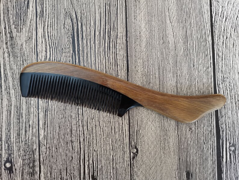 Personalized Comb,natural Horn Comb,engraved Comb,custom Wooden Comb ...