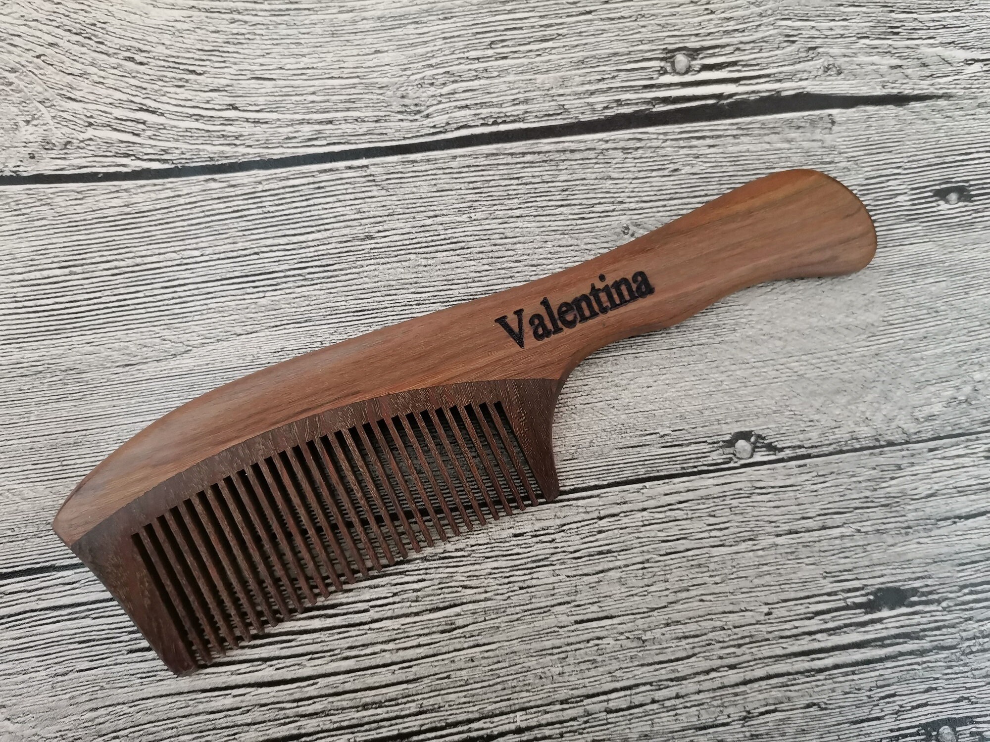 Personalized Comb,custom Wooden Comb,hair Comb,sandalwood Comb,engraved ...