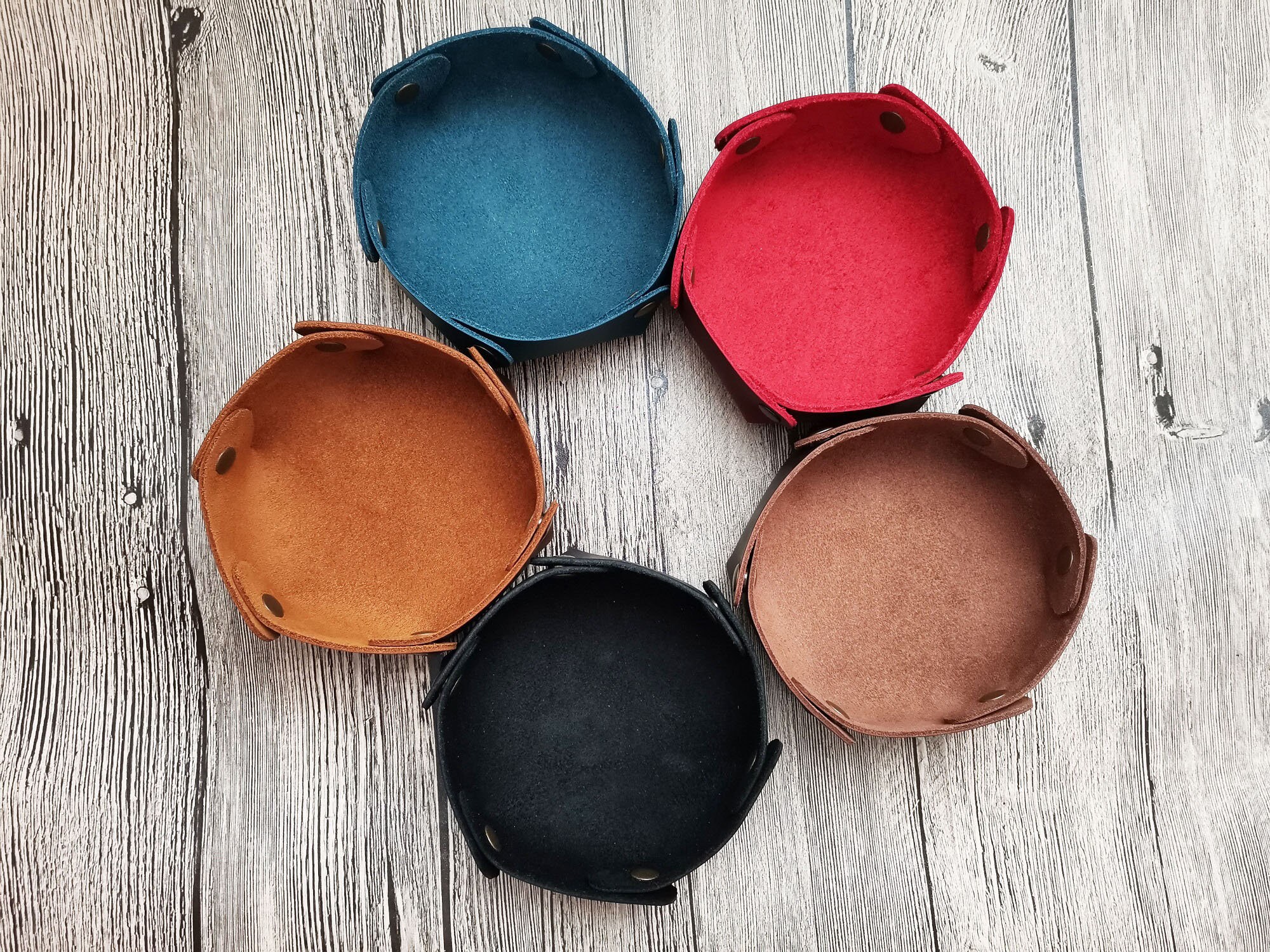 Leather Catch All Personalized Leather Tray Custom Engraved Leather ...