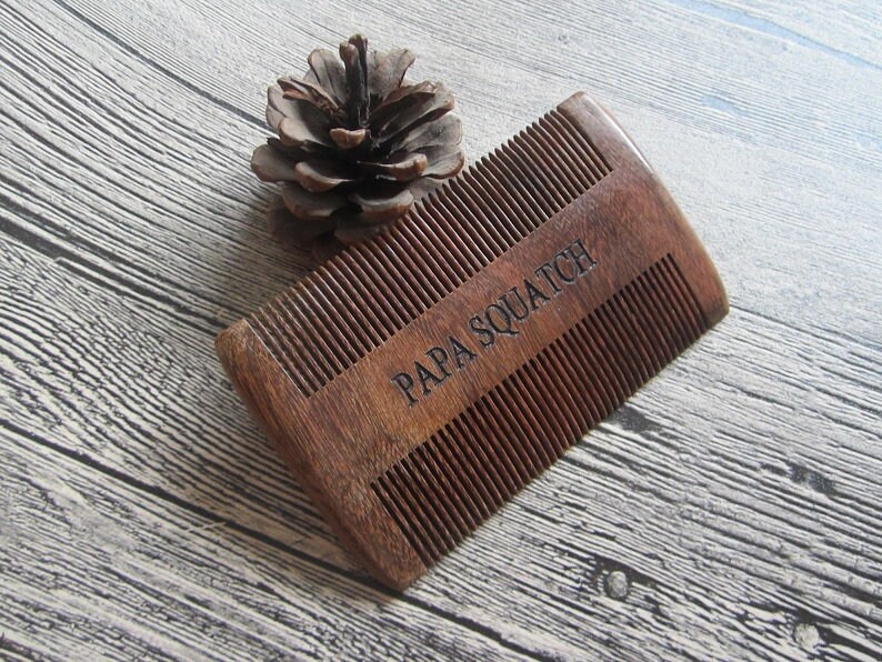 Sandalwood Personalized Comb,engraved Wood Comb,custom Wooden Comb ...