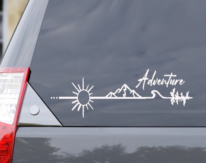 DECAL Go Wild, Nature Decal, Car Decal, Laptop Decal, Vinyl Decal ...