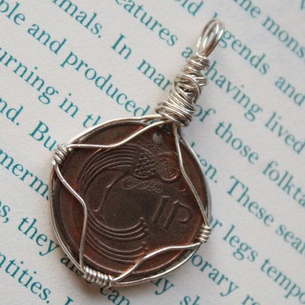 Wire Wrapped Coin - Etsy