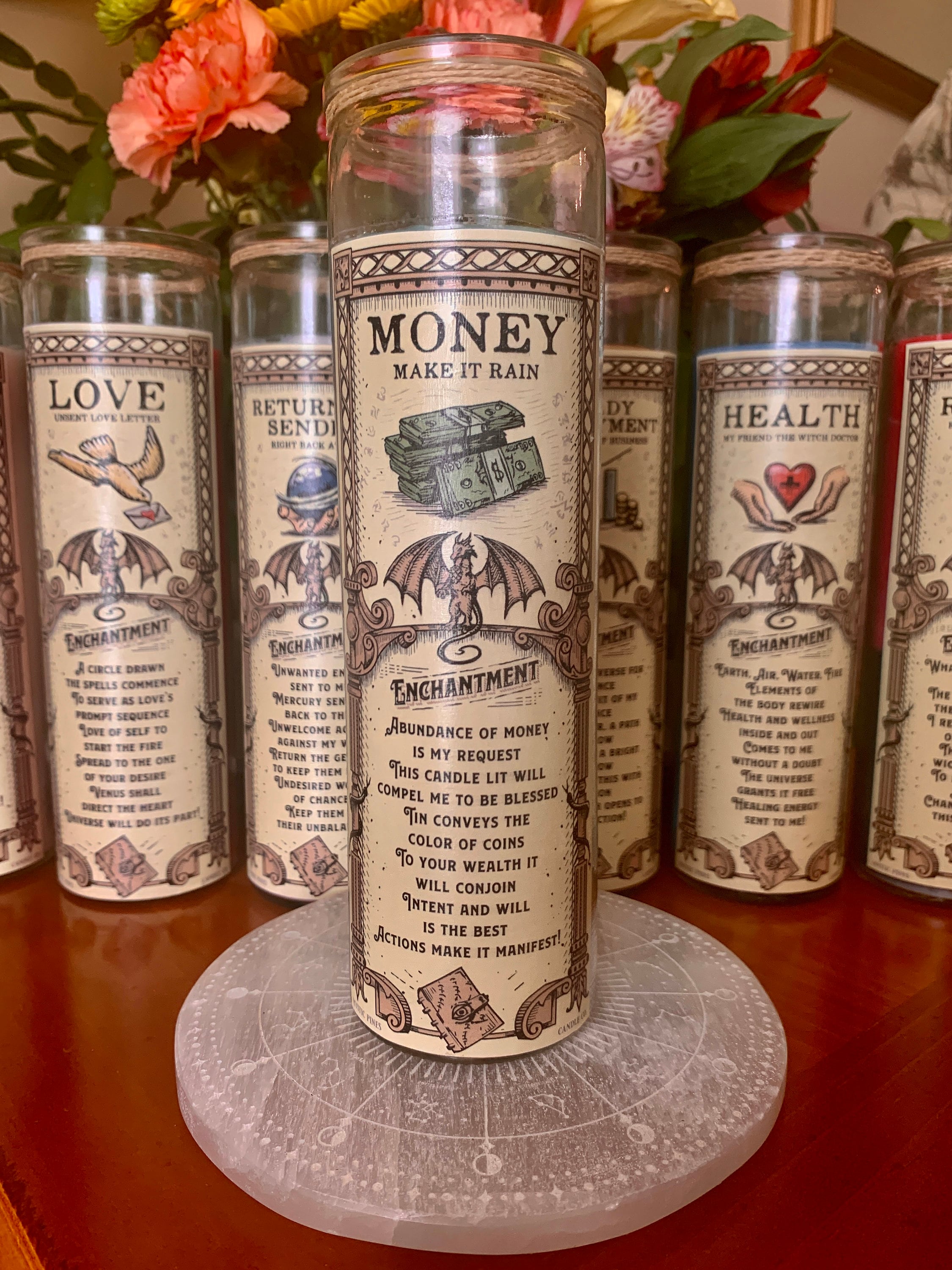 Mystic Enchantment Candles - Etsy