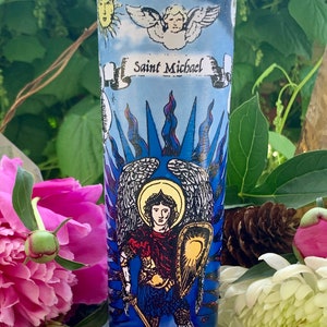 St. Michael Candle Archangel Michael Candle | Etsy