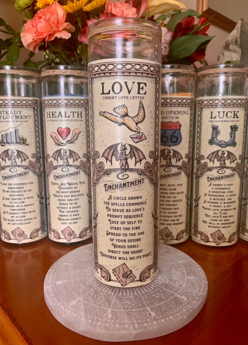 Mystic Enchantment Candles - Etsy