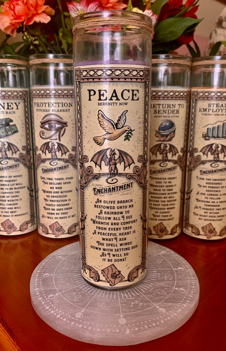Mystic Enchantment Candles - Etsy