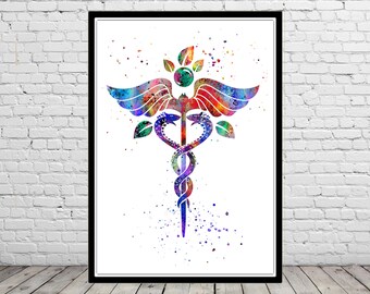 Doctor Symbol Print | Etsy