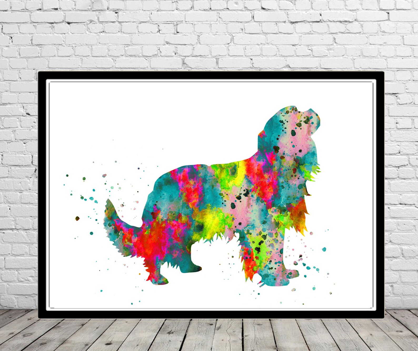 Cavalier King Charles Spaniel watercolor Spaniel watercolor | Etsy