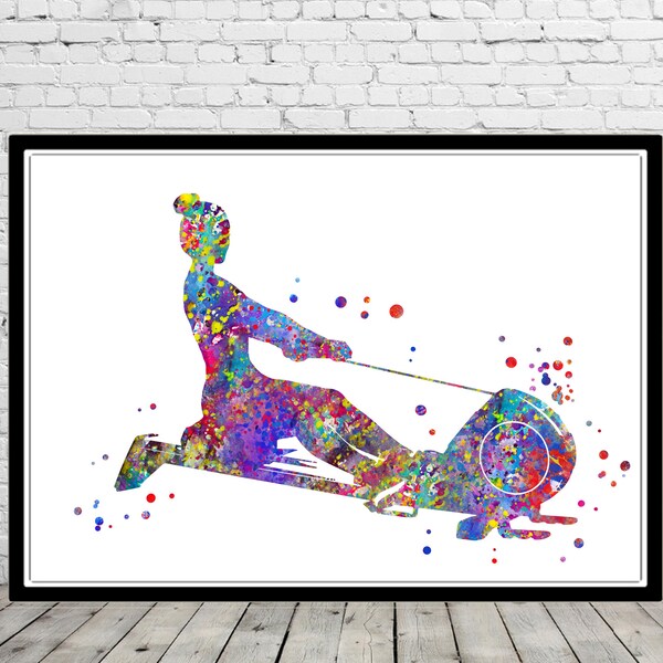 Rowing Art - Etsy
