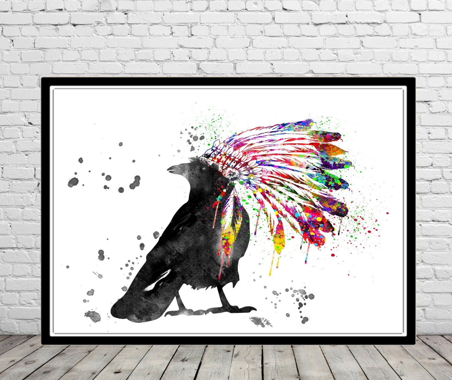 Native American Art Raven