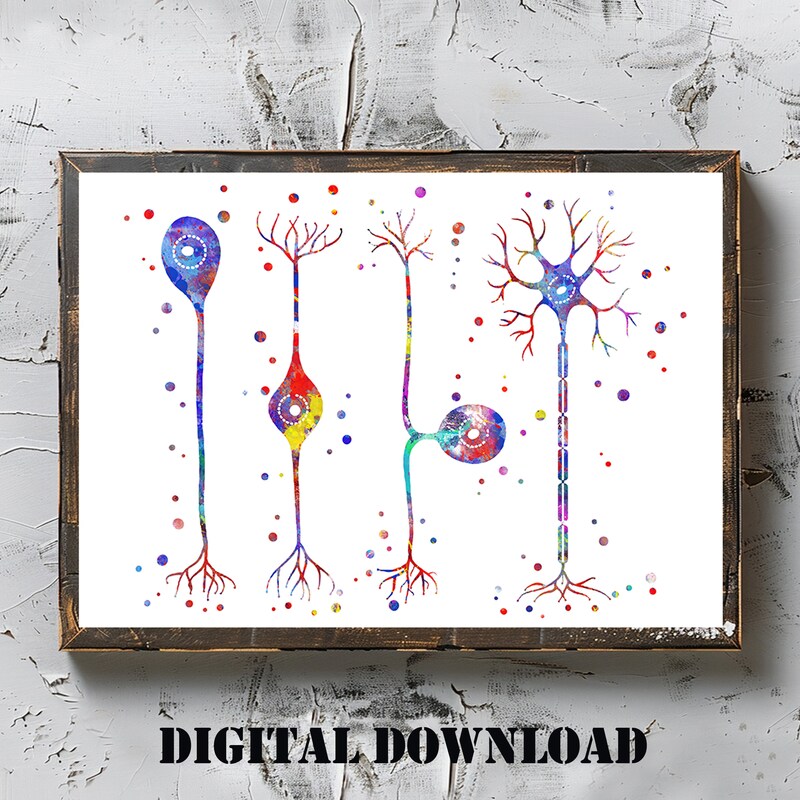 Neuron Art - Etsy