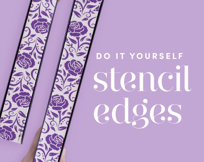 TOG Throne of Glass Book Edge Stencils for Sprayed Edges Booktok PNG ...