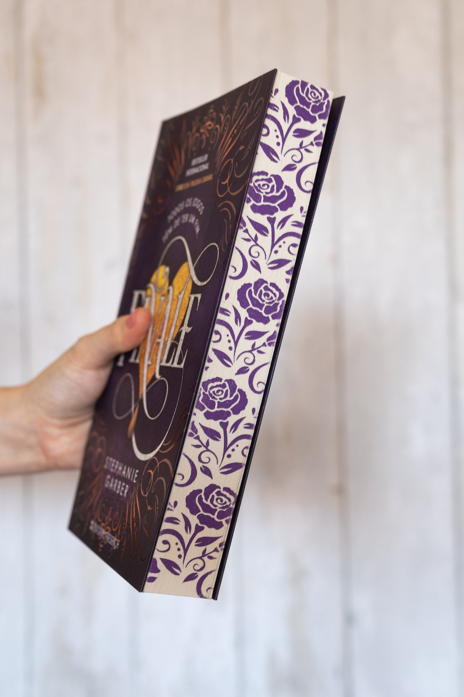 Roses Stencil for DIY Stenciled Book Edges Stencil for Sprayed Edges ...