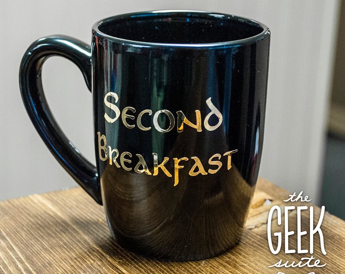 Hobbit Second Breakfast Mug - Etsy