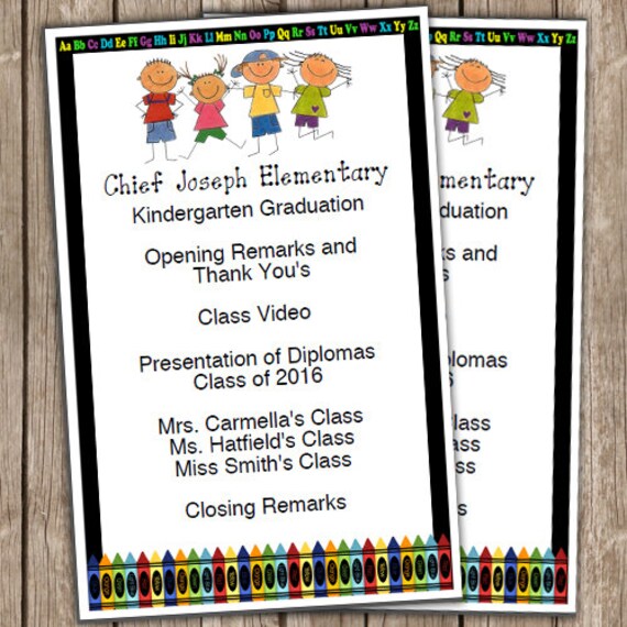 Graduation Program Template Merrychristmaswishesinfo Printable 