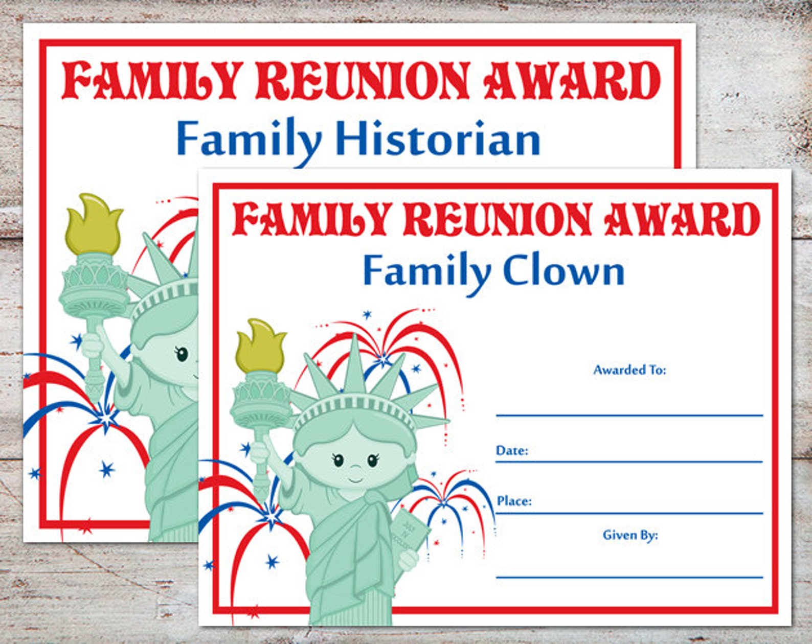 Family Reunion Awards, Family Reunion Certificates, Family Reunion ... Family Reunion Awards, Family Reunion Certificates, Family Reunion ...