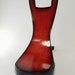 Red Burst Wood Razor Stand, Cherry Razor Stand, Razor Holder, Safety ...